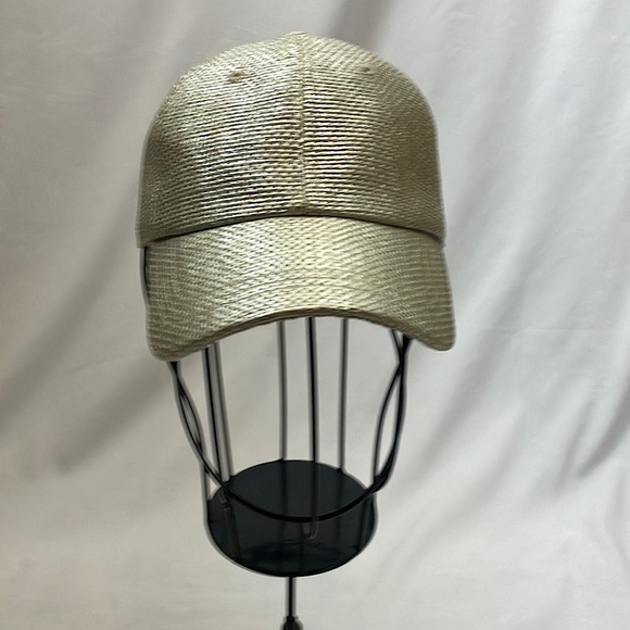 Accessories | Metallic Gold Baseball Hat Made Of 10 Paper One Size Fits ...